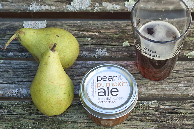 Pear & Pumpkin Ale Preserves