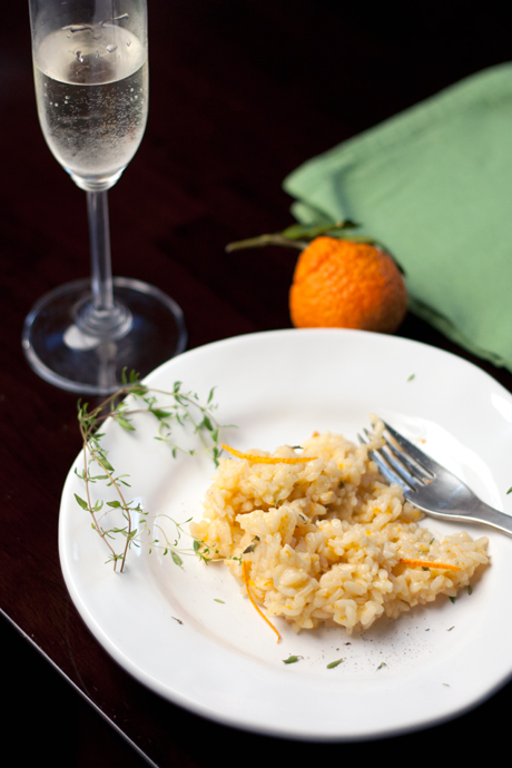 Mandarin Orange Risotto