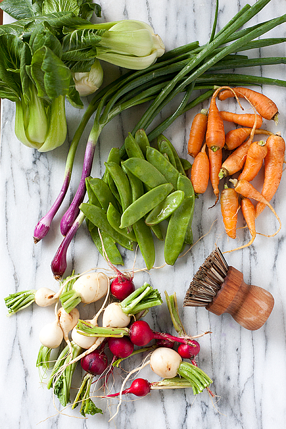 Spring Poached Chicken & Vegetables